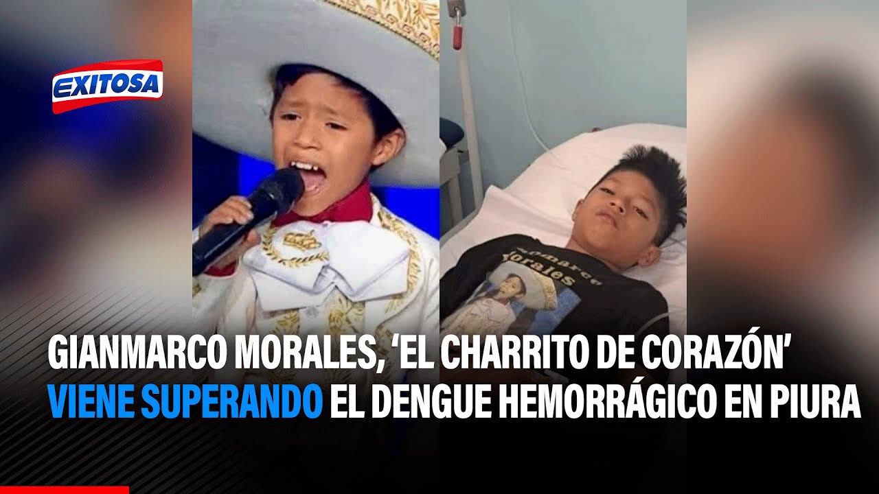 🔴🔵Piura: Gianmarco Morales, ‘el Charrito de corazón’ viene superando el dengue hemorrágico - YouTube