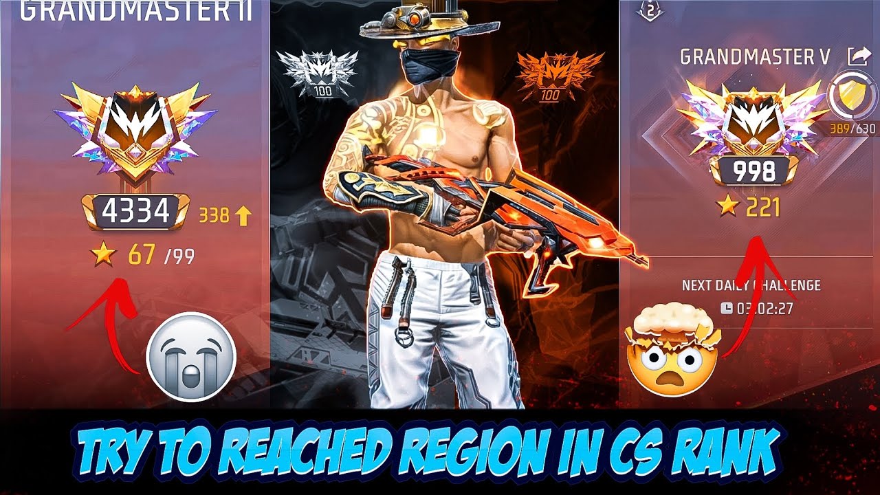 Try To Reached Region In Cs Rank 🤯 Can I Reach Region 🤔new Rank Season ...