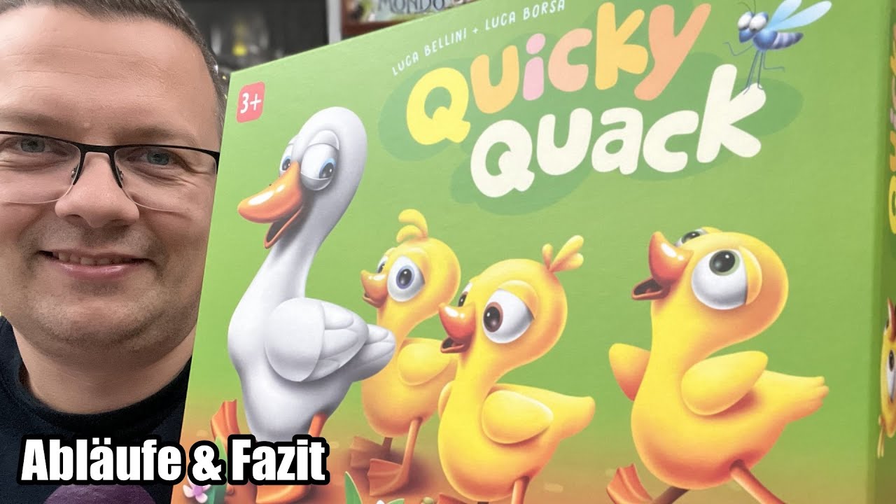 Quicky Quack (Logis / Pegasus Spiele) - Entenspiel und Laufspiel ab 3 ...