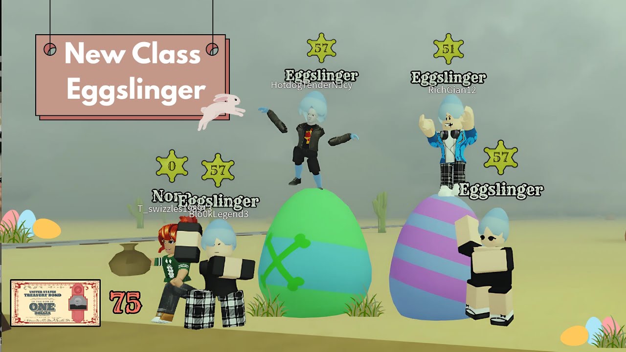 Getting Easter Eggslinger Class in Dead Rails | EGGSTRAVAGANZA Mode ...