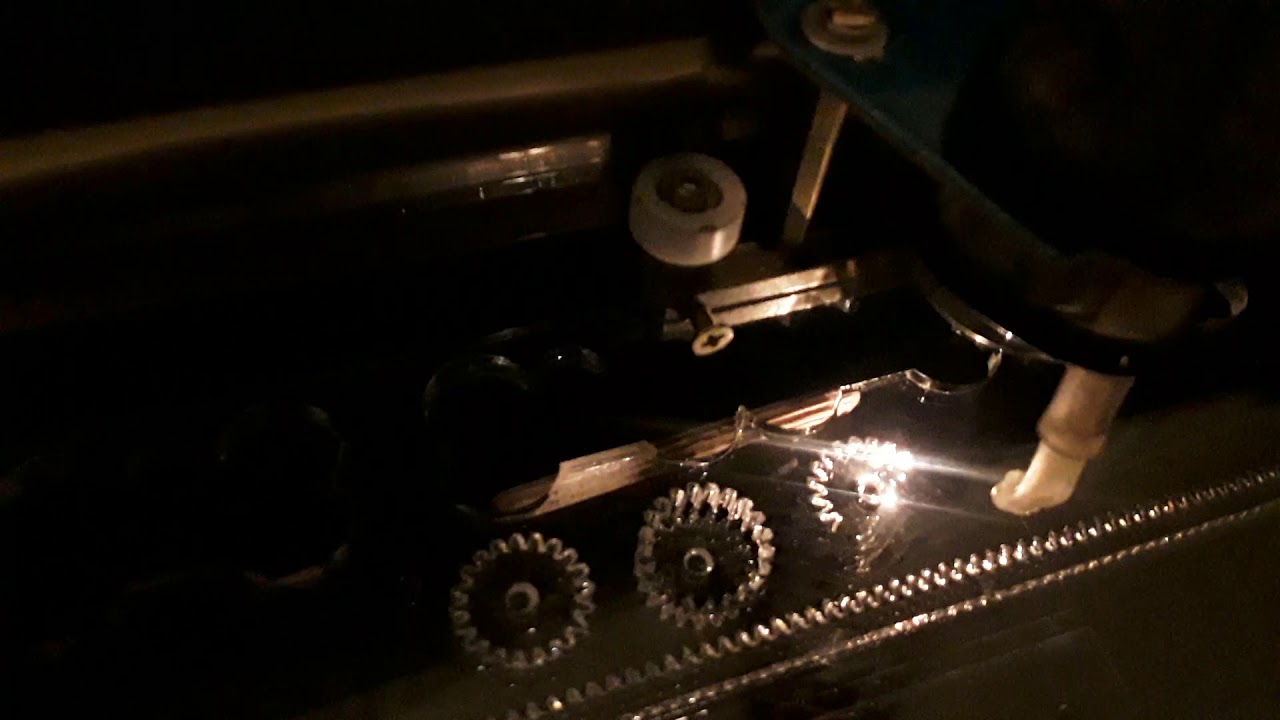 Rack and pinion gears laser cut 1/4" acrylic - YouTube