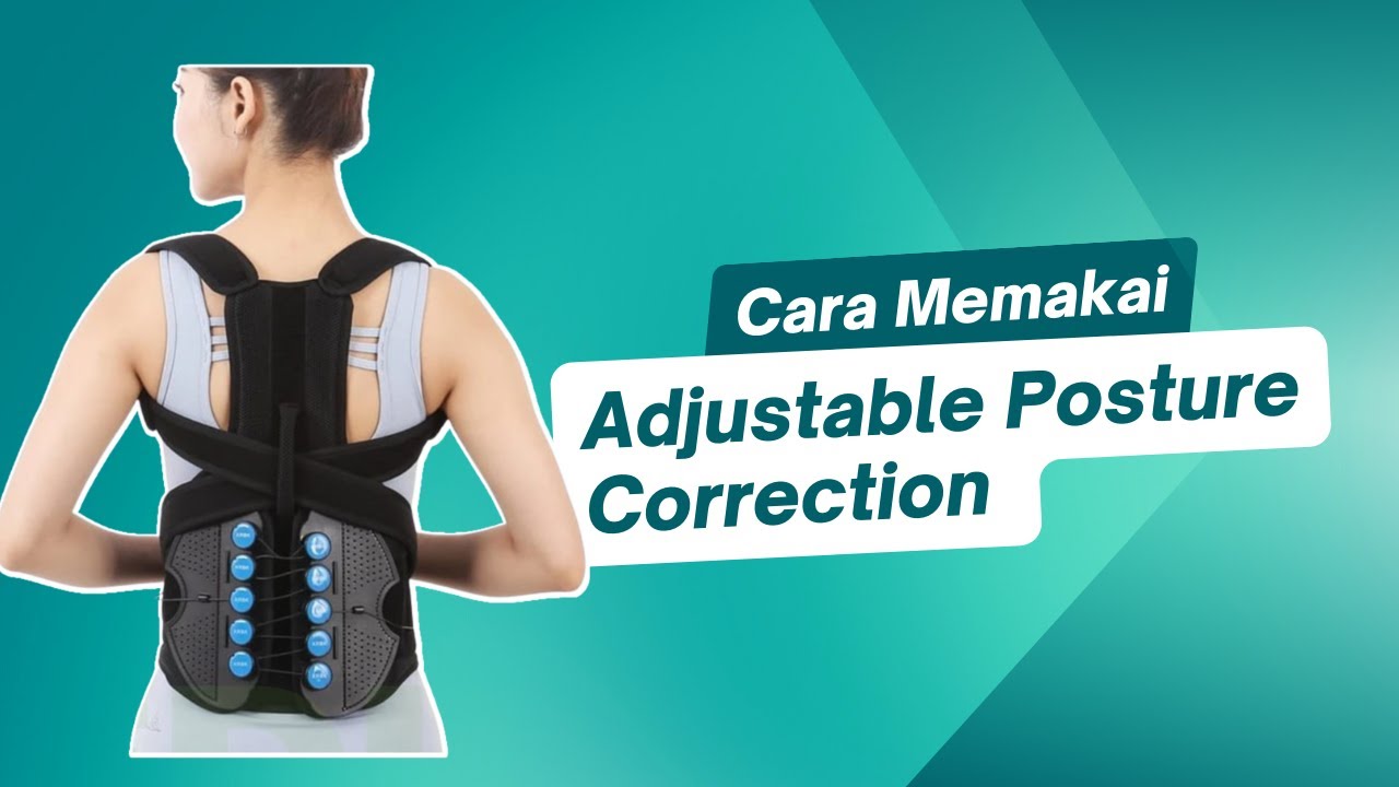 Adjustable Posture Correction - Korektor Postur Punggung - YouTube