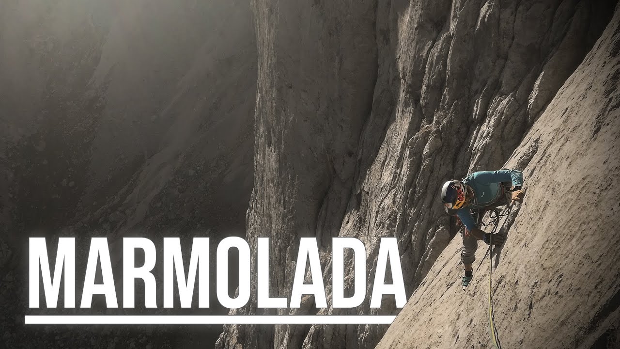 Marmolada Climbing and flying - YouTube