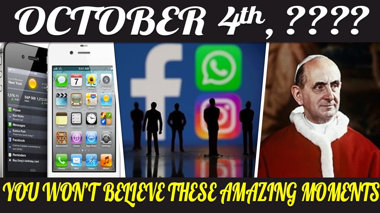 October 4: The Day That Changed History—20 Mind-Blowing Facts! - YouTube