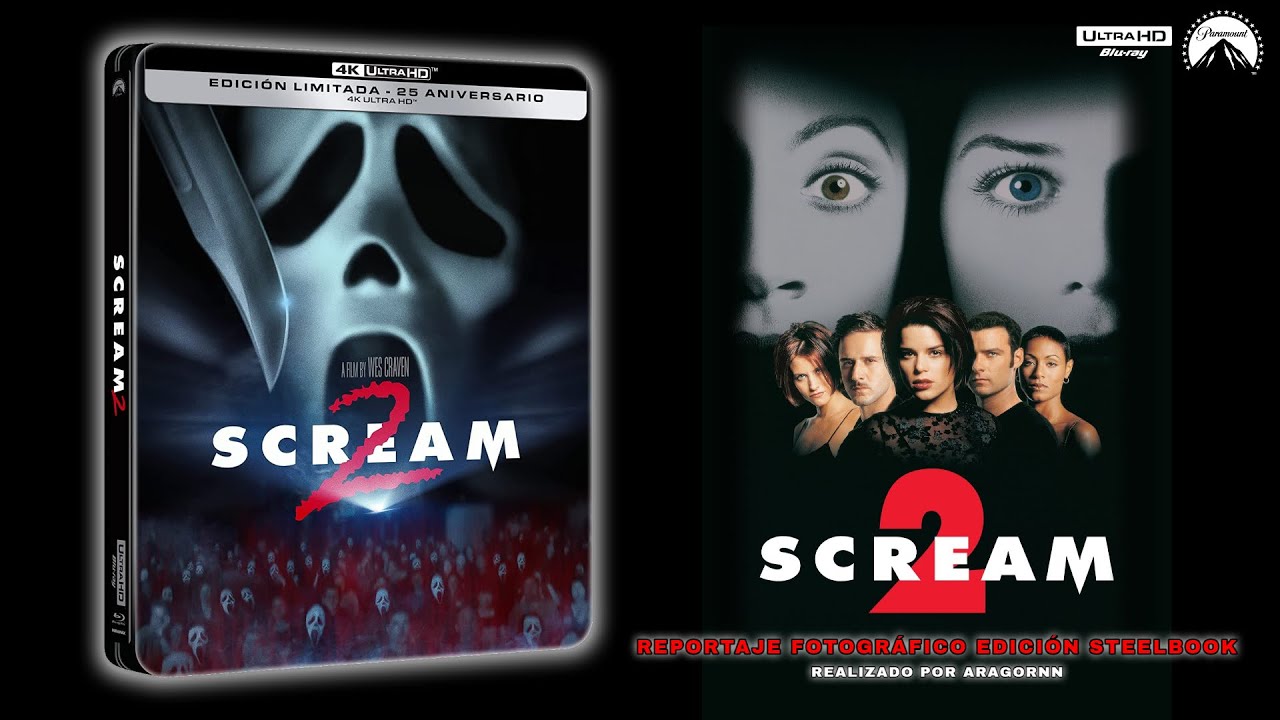 Scream 2 | Reportaje Fotográfico Edición Steelbook 4K UHD - YouTube