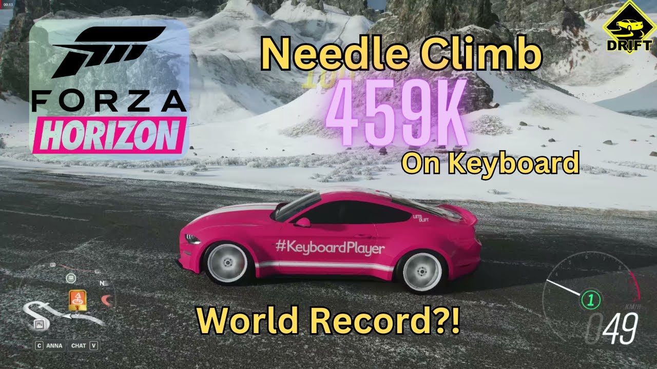 Needle Climb Keyboard World Record?! | Forza Horizon 4 - YouTube