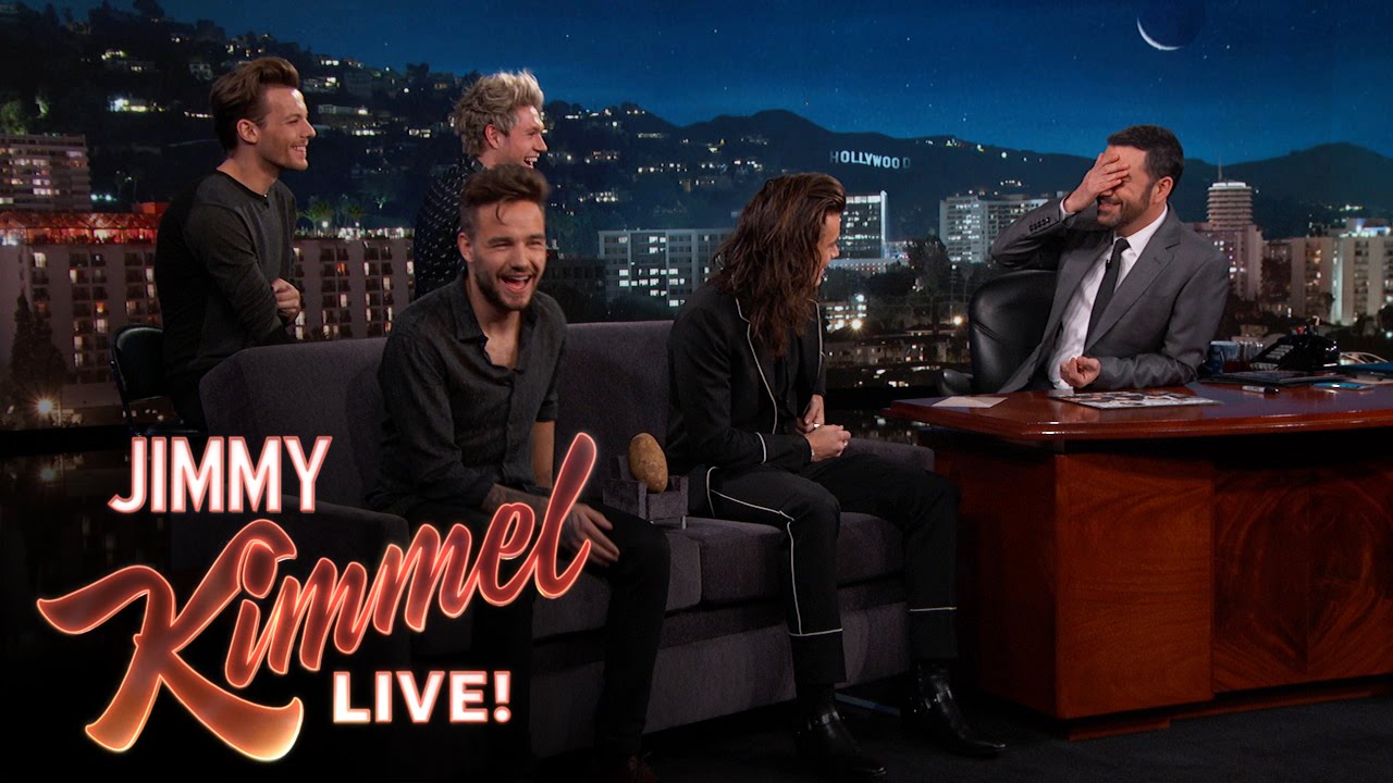 Jimmy Kimmel's Family is Obsessed with One Direction - YouTube