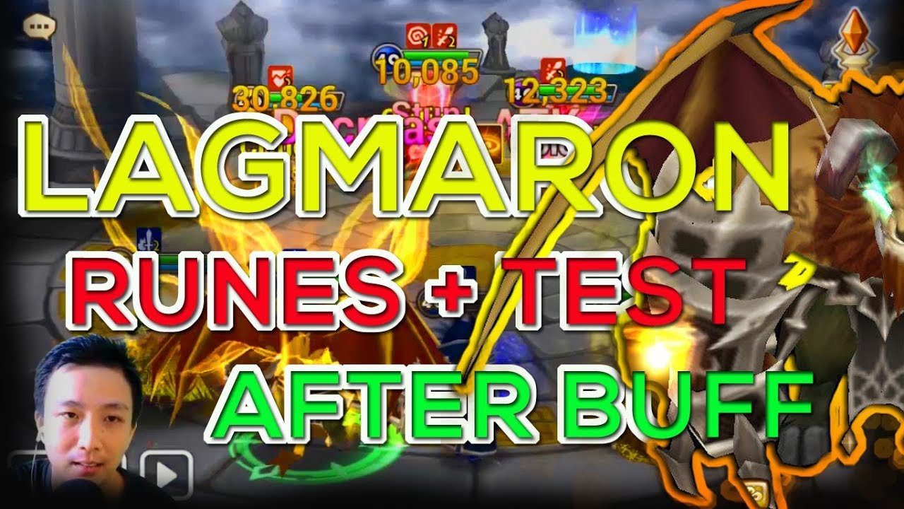[ENG SUB] LAGMARON RUNE AND DAMAGE TEST AFTER BUFF IN TOP 1000 ARENA ...