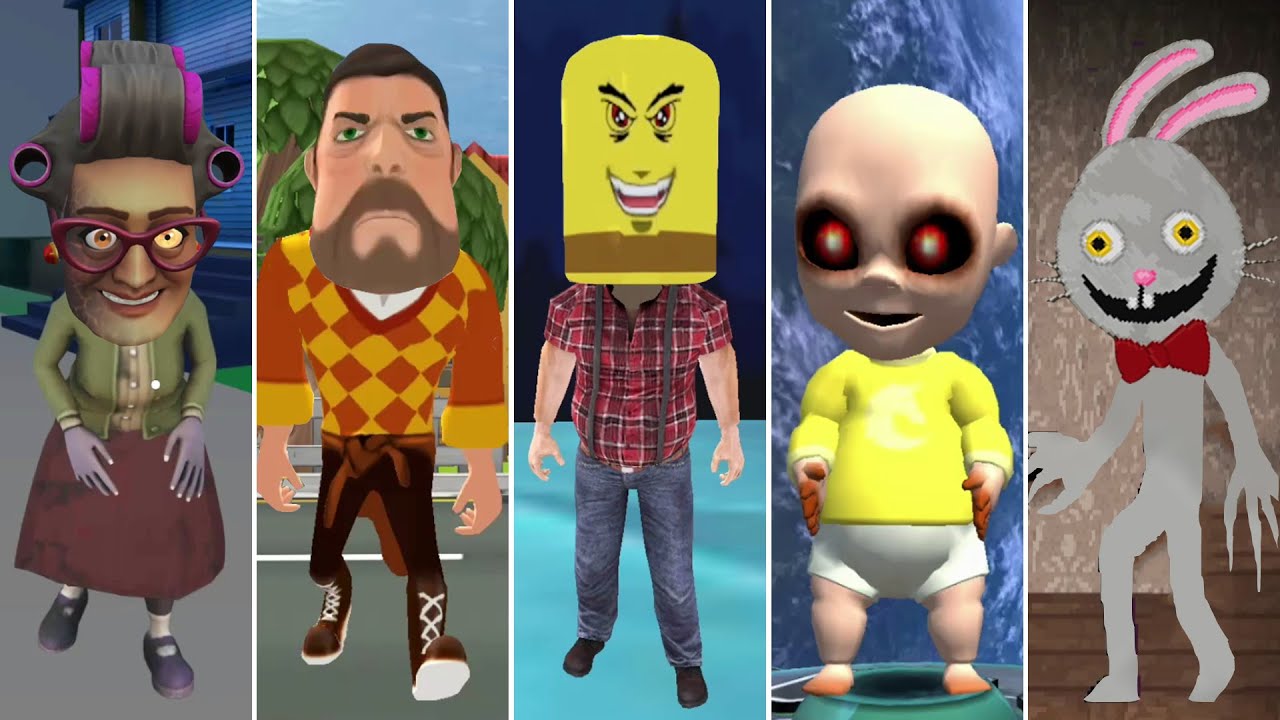 Mr Hopps Playhouse 2,Dark Riddle Classic,Baby Rope,Mars Neighbor Escape ...