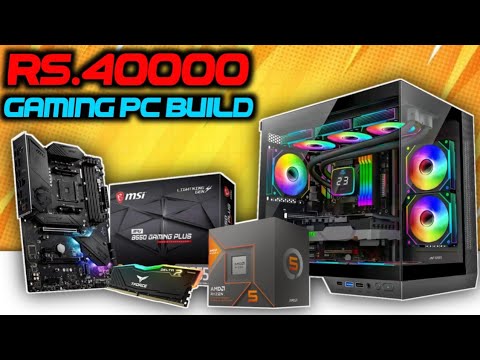 RS.40000 Gaming PC Build In 2024 | Amd Ryzen 5 8600g Gaming & Editing ...