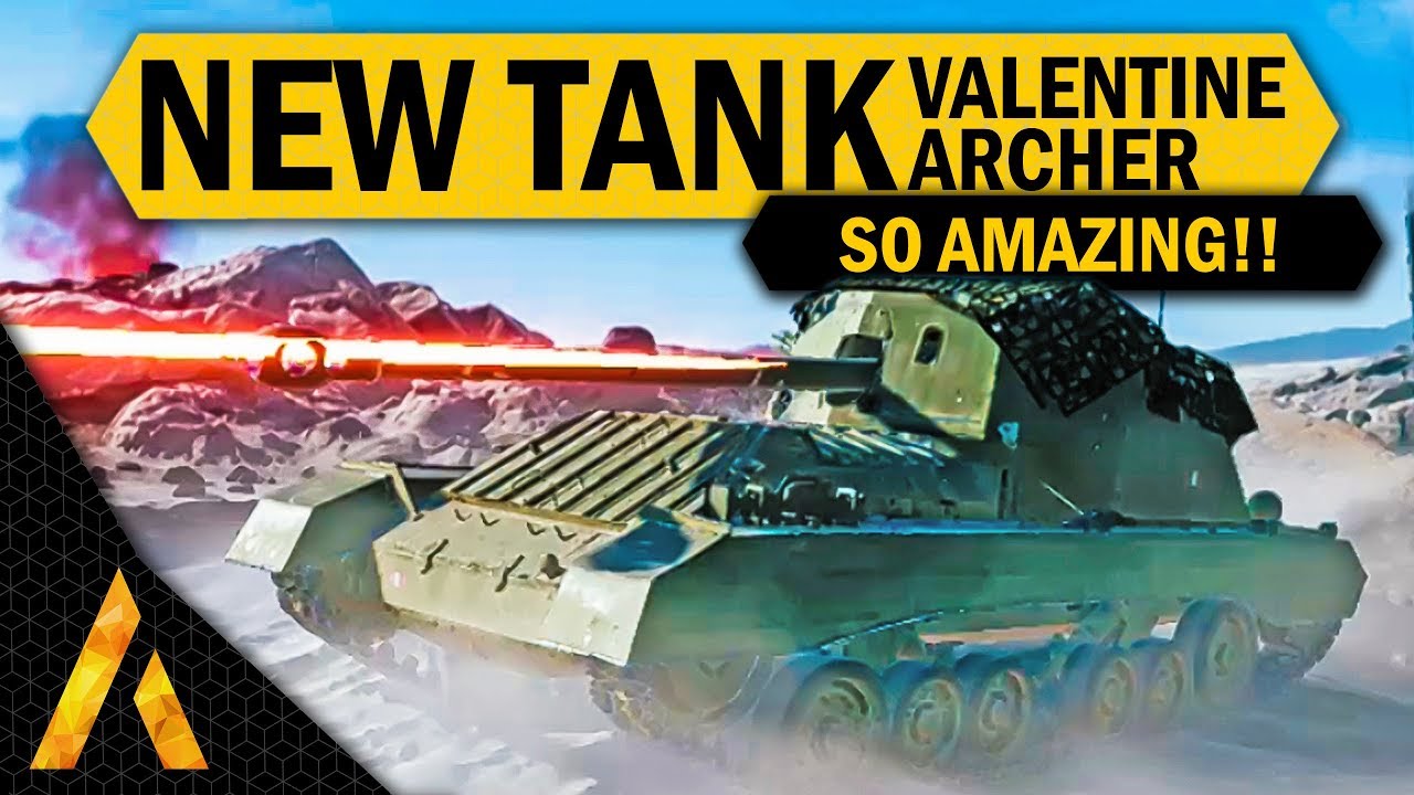 NEW TANK ARCHER - So Amazing! - BF5 new tank, guide & review - YouTube