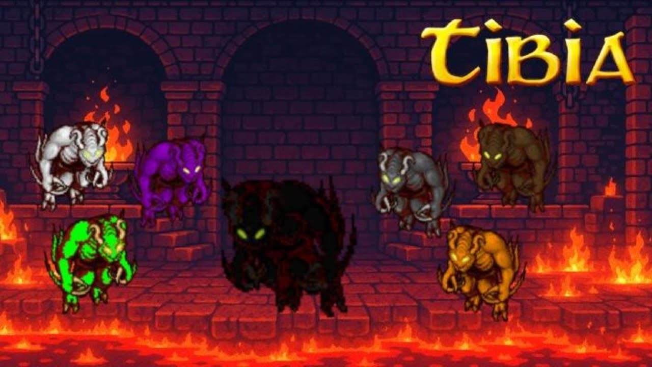 ⭐ TIBIA - Los SIETE Demonios del Infierno: The Ruthless Seven - YouTube