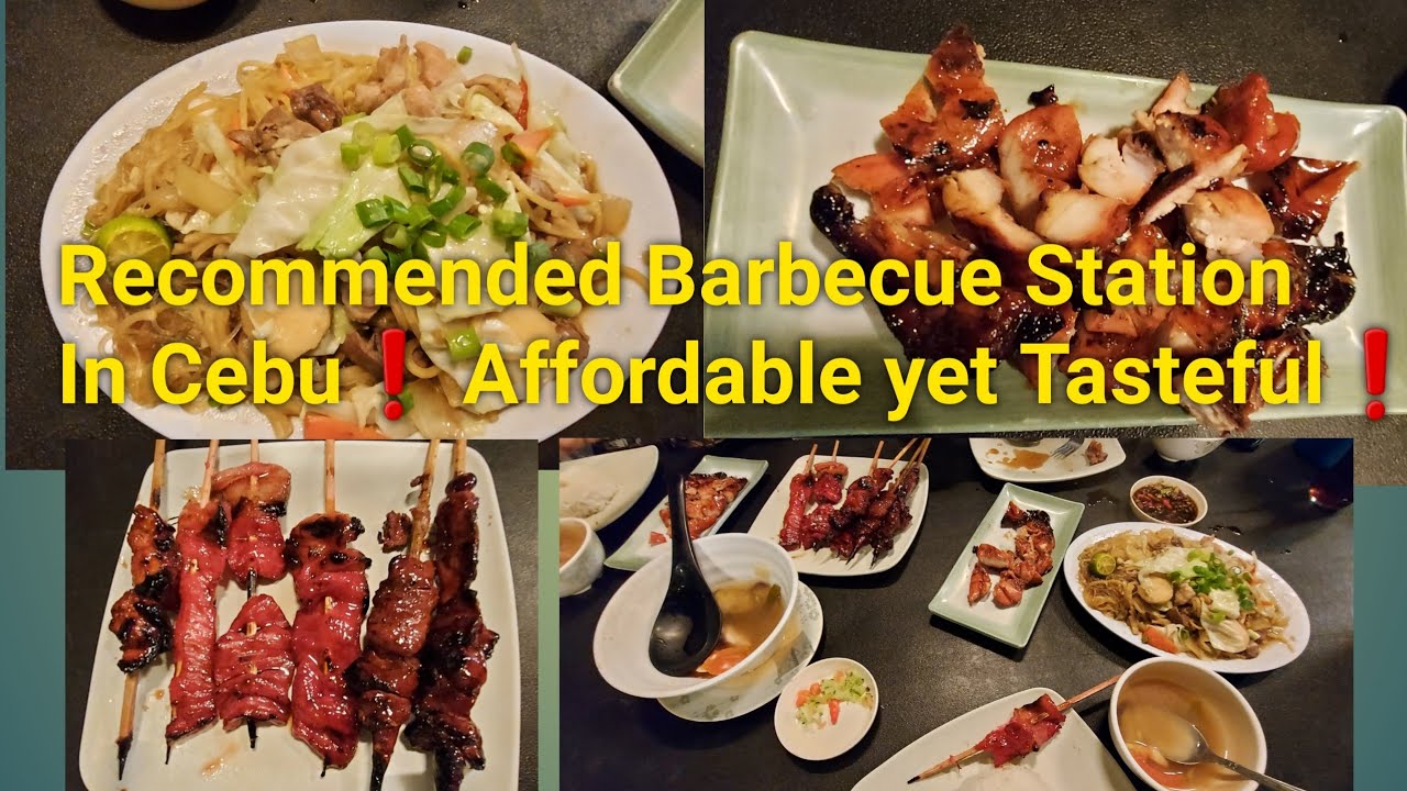 Recommended Barbecue Station In Cebu Affordable yet Tasteful - YouTube