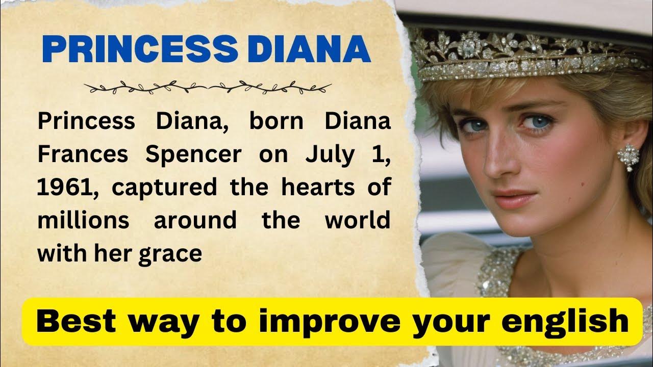 learn English through story 🌼 level 3 🌼 princess Diana - YouTube