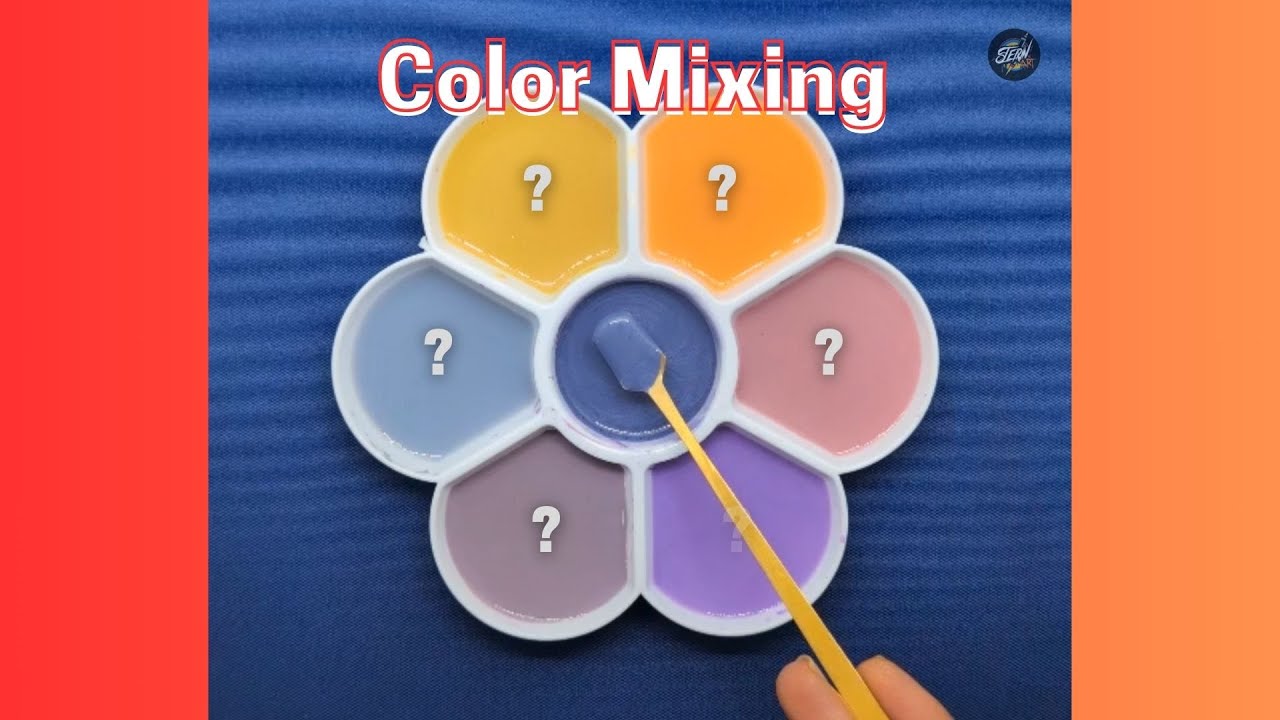 Can You Name These Colors?! | Satisfying Color Mixing Video | Tapping ...