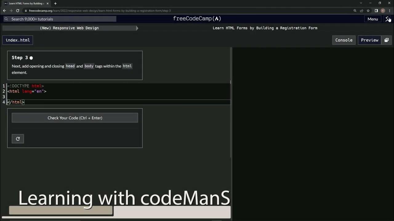 (ARCHIVED) Learn HTML Forms by Building a Registration Form - Step 3 ...