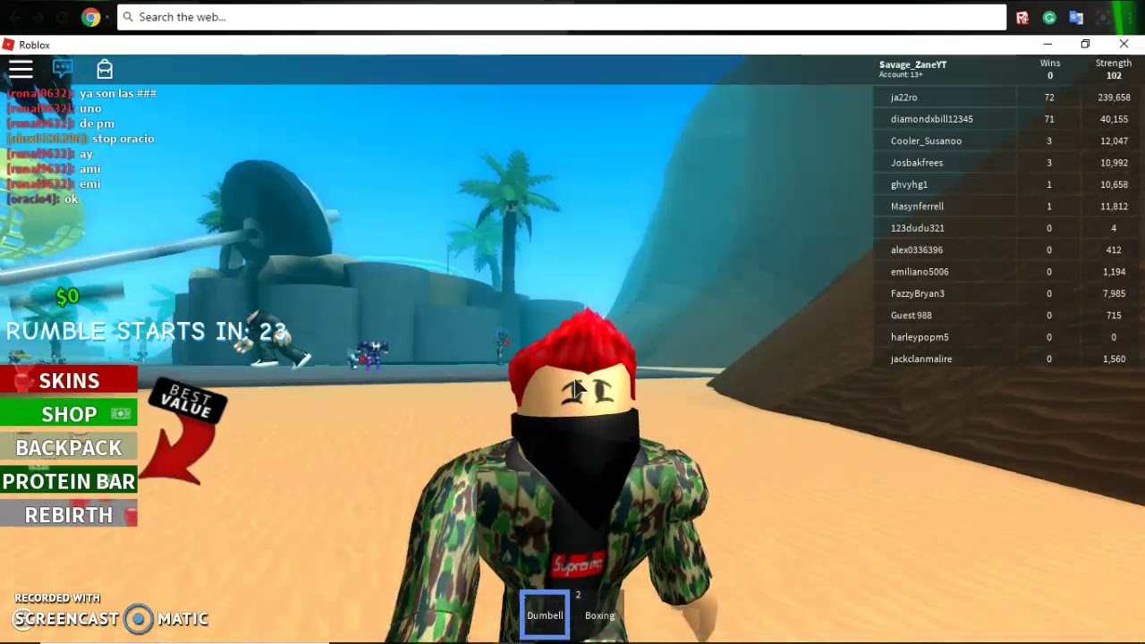 Boxing Simulator | Roblox Part 1 - YouTube