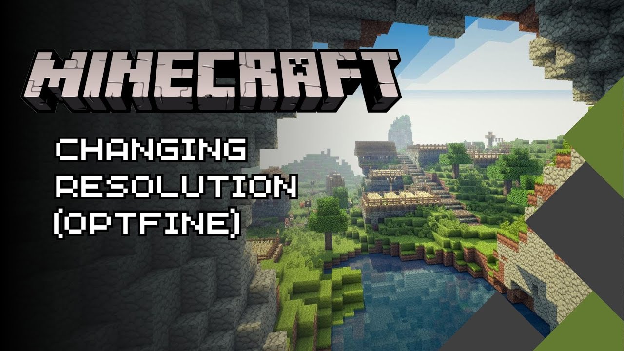 How to Change Resolutions in Minecraft 2025? - YouTube