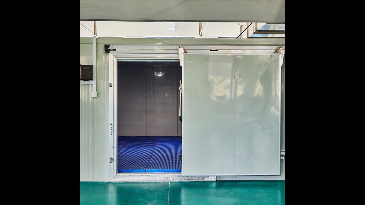 Cold Storage Sliding Door Installation Guide - YouTube