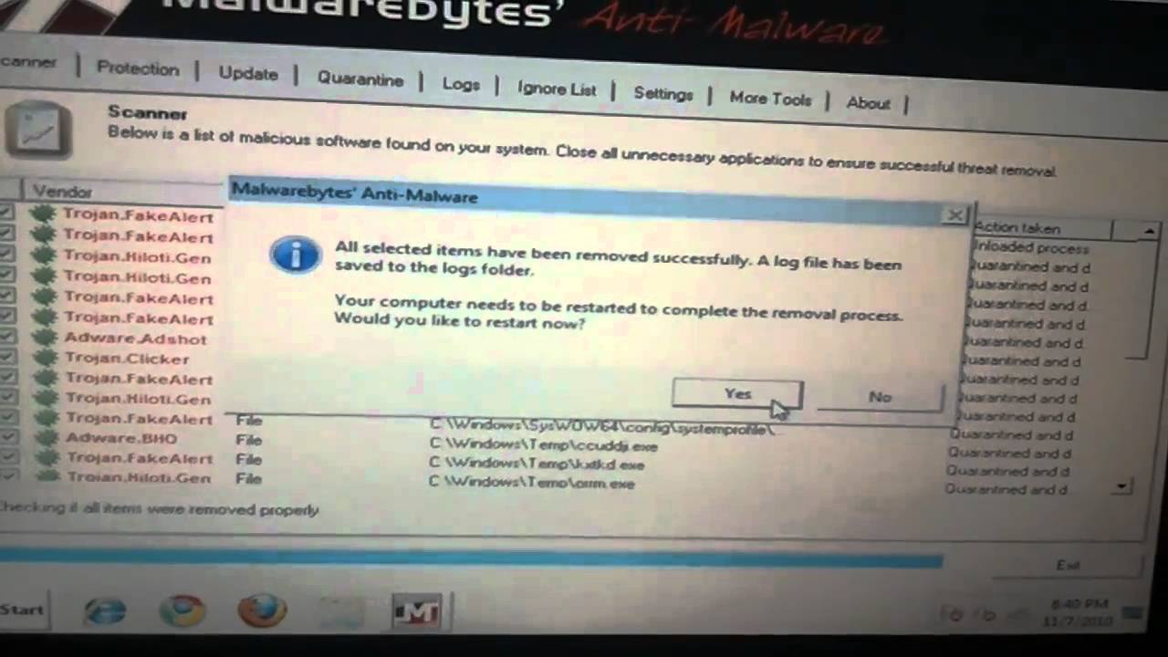How to run Malwarebytes - YouTube