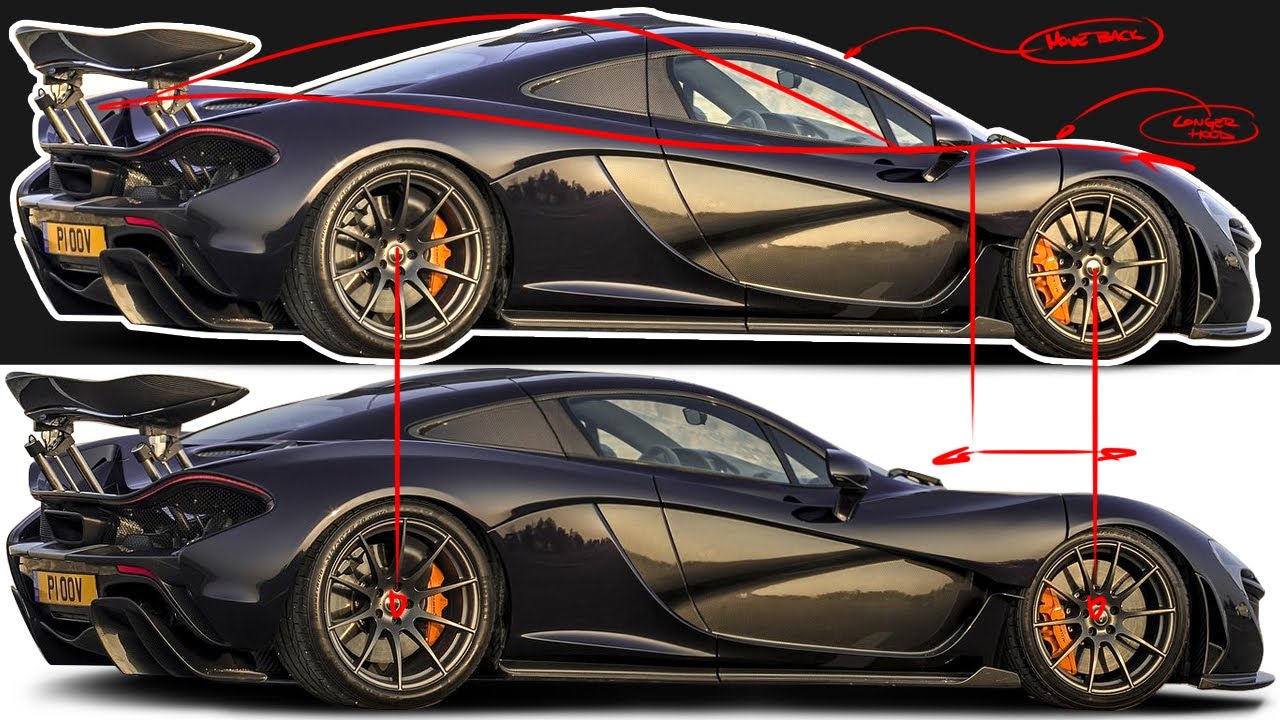 What if...the McLaren P1 was front-engined? - YouTube