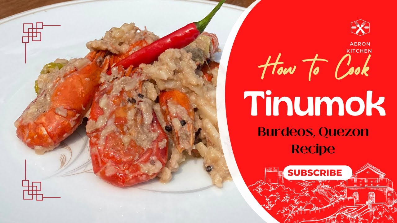 HOW TO COOK TINUMOK || BURDEOS, QUEZON DELICACIES ARE ONE OF THE ...