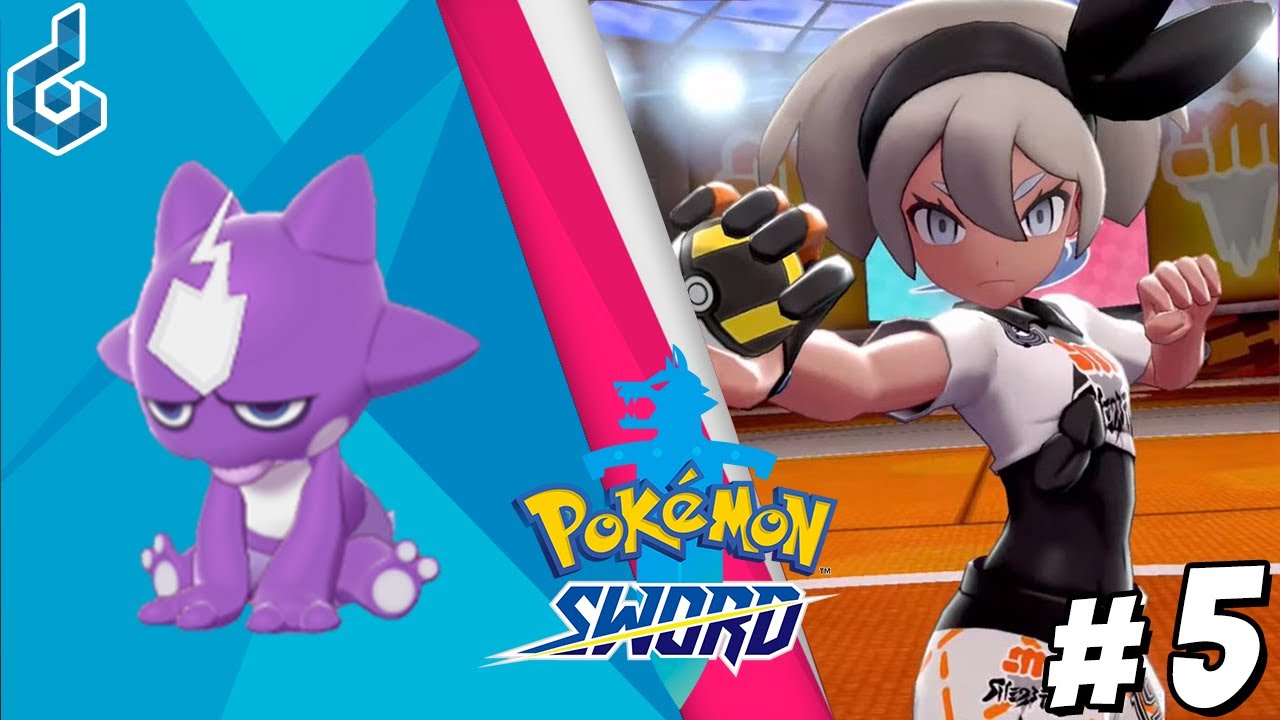 Pokemon Sword 05 | Battling the Fighting Gym! - YouTube