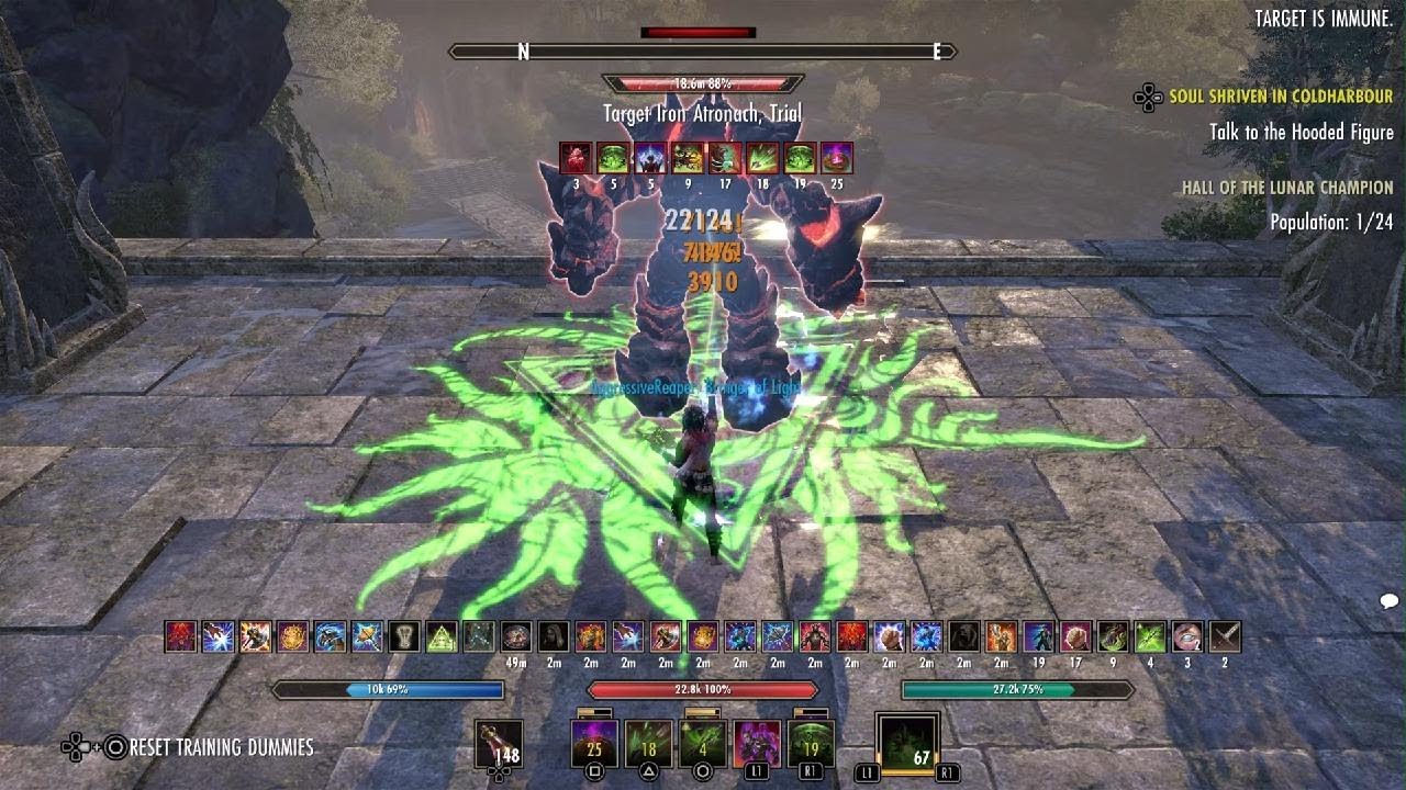 ESO Bow/Bow arcanist 101.8k parse zaan, whorl, deadly - YouTube