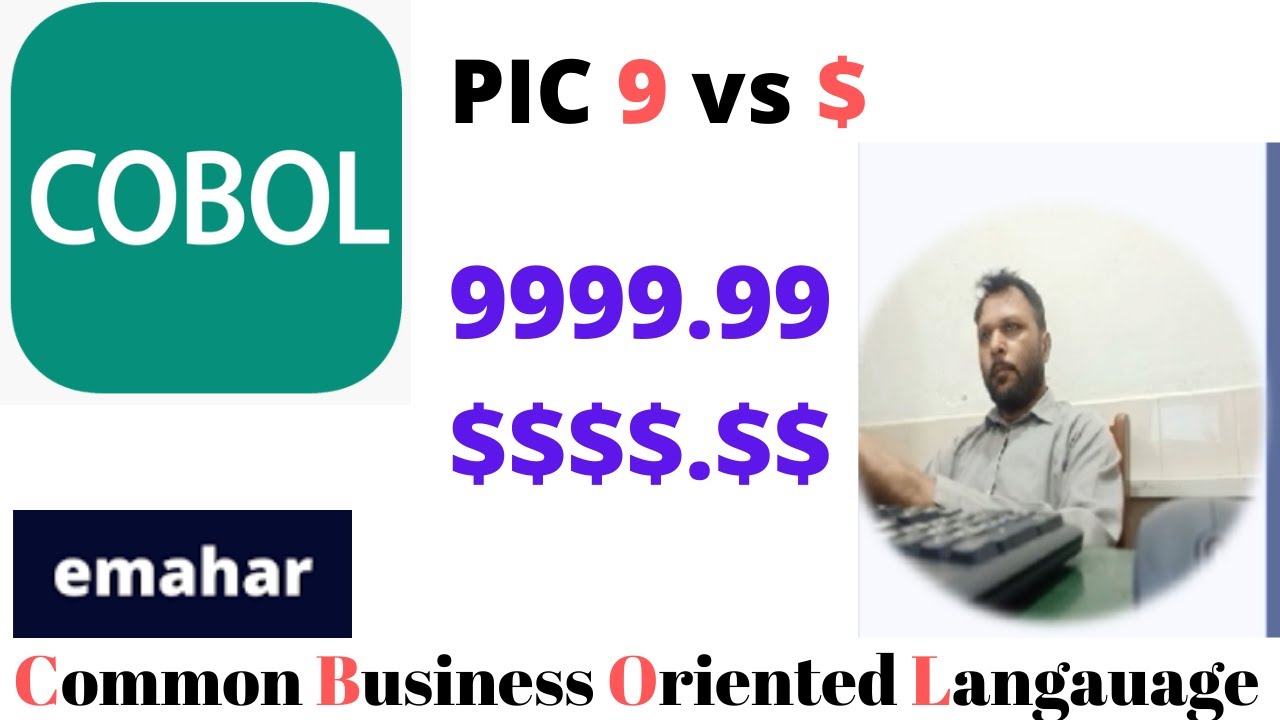 PIC 999 VS $$$ | COBOL - YouTube