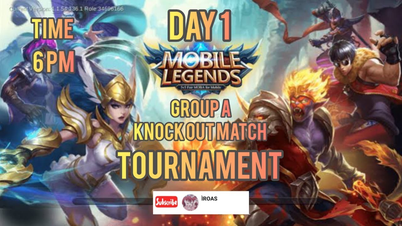MLBB Tournament Group A (knockout matches ) Day 1 - YouTube