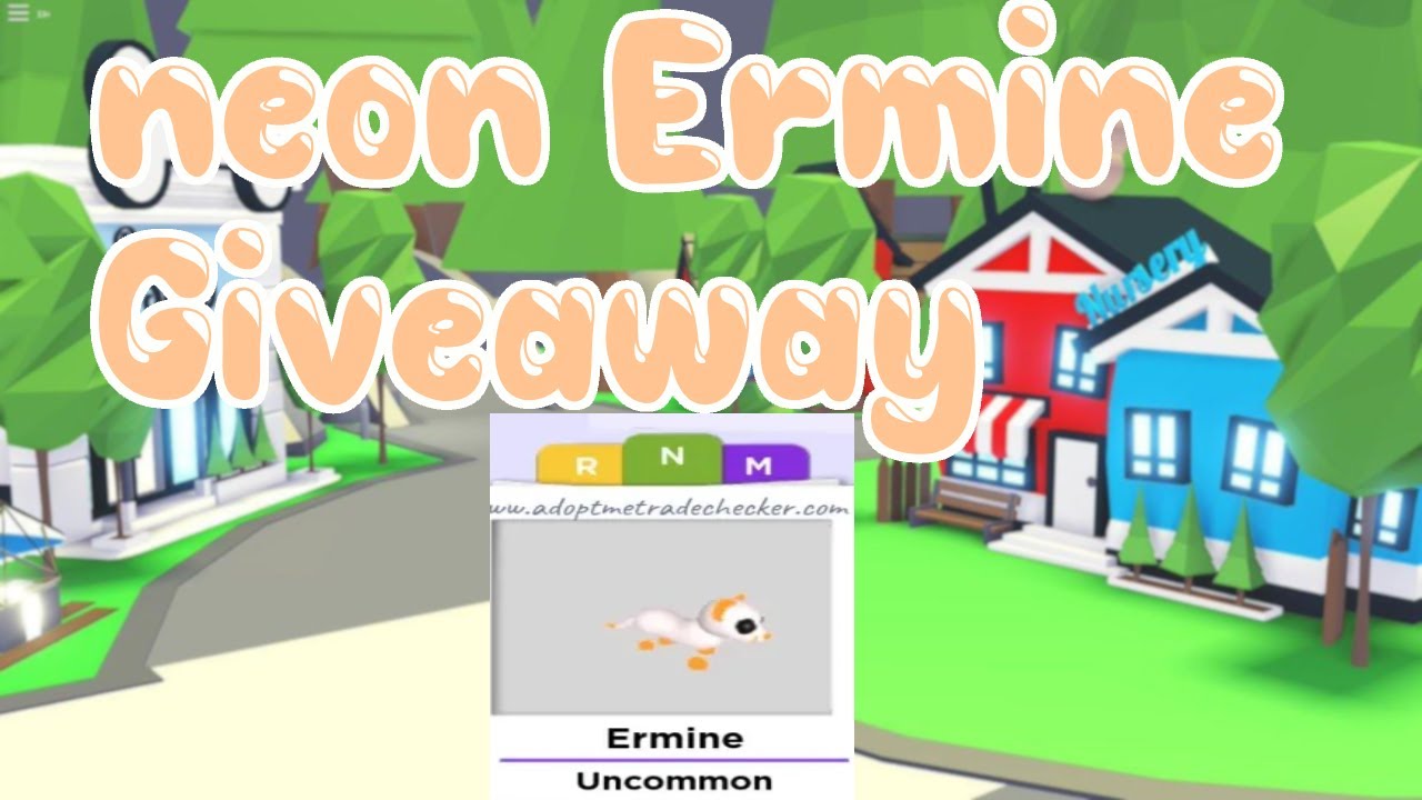 Neon Ermine Giveaway[closed] - YouTube