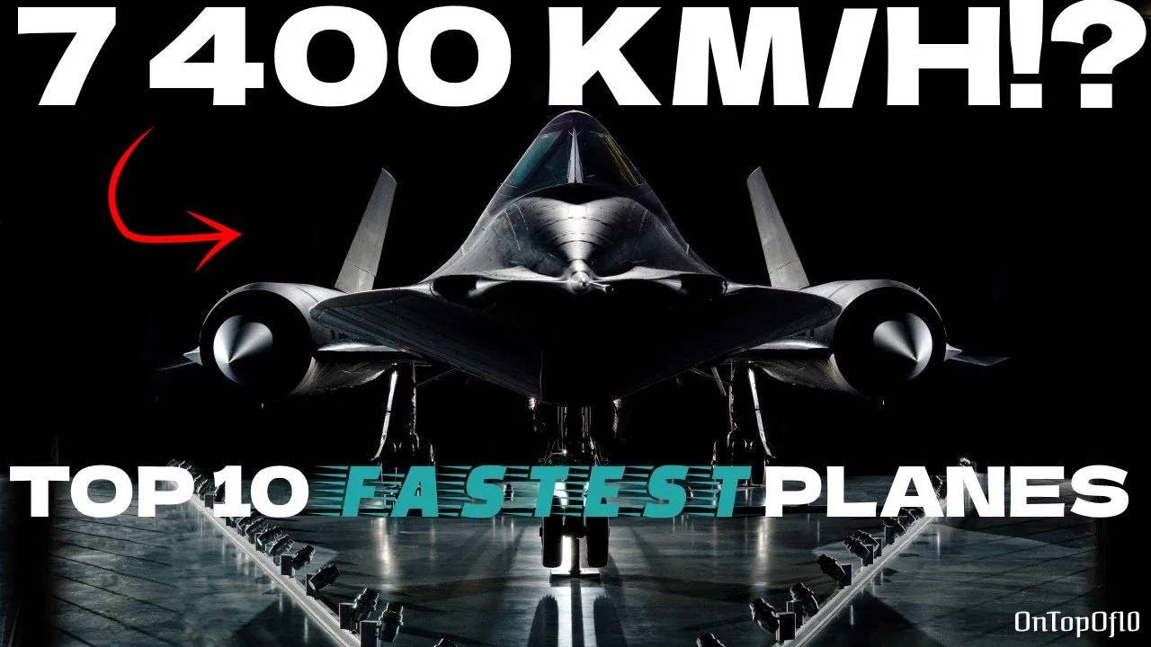 Top 10 FASTEST Airplanes Ever Built - YouTube