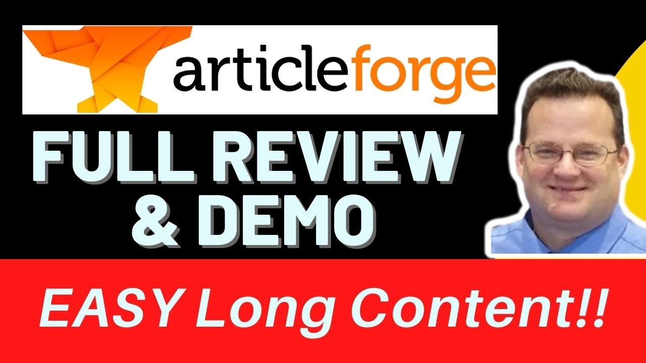 Article Forge Review Demo - FULL Overview of Long Form Content (1500+ Words) Article Forge ...