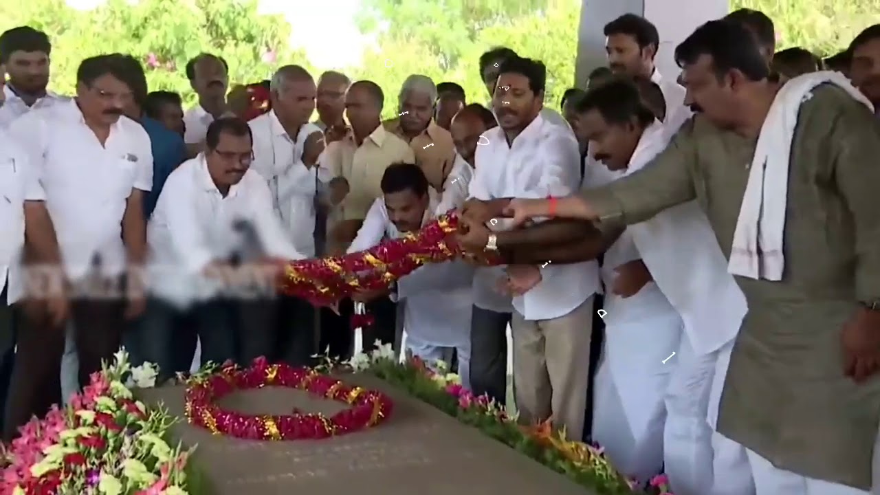 AP CM YS Jagan mohan Reddy | at his Father YSR Ghat😶😶 - YouTube
