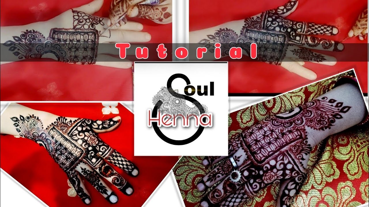 Stylish Mehndi tutorial By "Al-Henna Soul's official",Simple mehndi ...