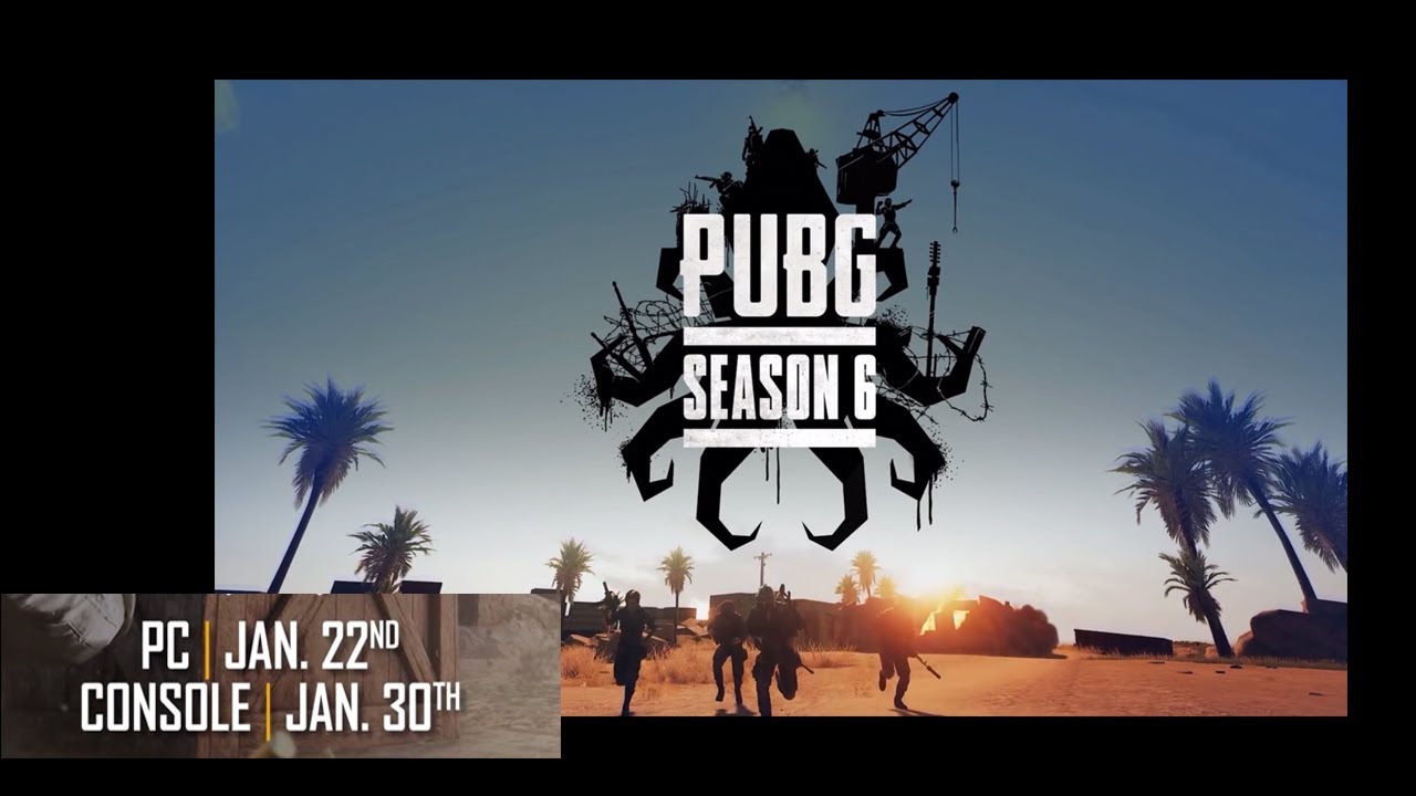 SEASON 6 new update in PUBG for PC and CONSOLE teaser trailer - YouTube
