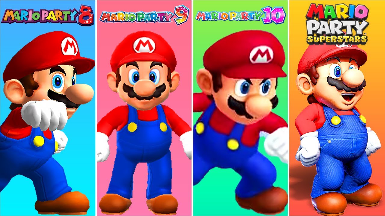 Evolution of Mario Party Minigames (2007-2021) - YouTube
