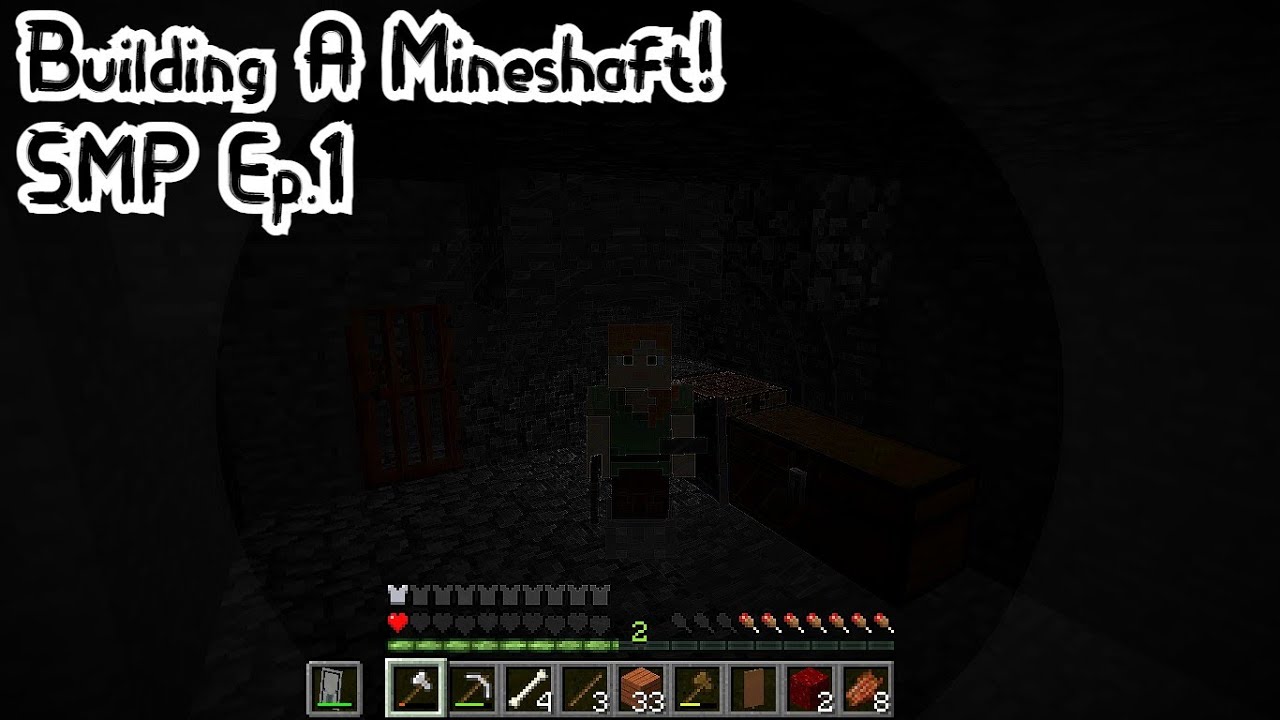 Building A Mine Room! | Minecraft SMP Ep.1 - YouTube