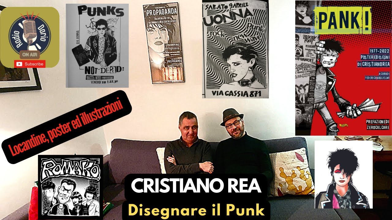 CRISTIANO REA - Disegnare il Punk - YouTube