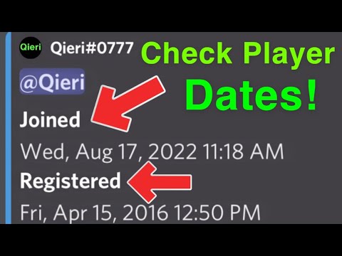 Discord How to Check what DATE You Joined a Server NEW! - YouTube