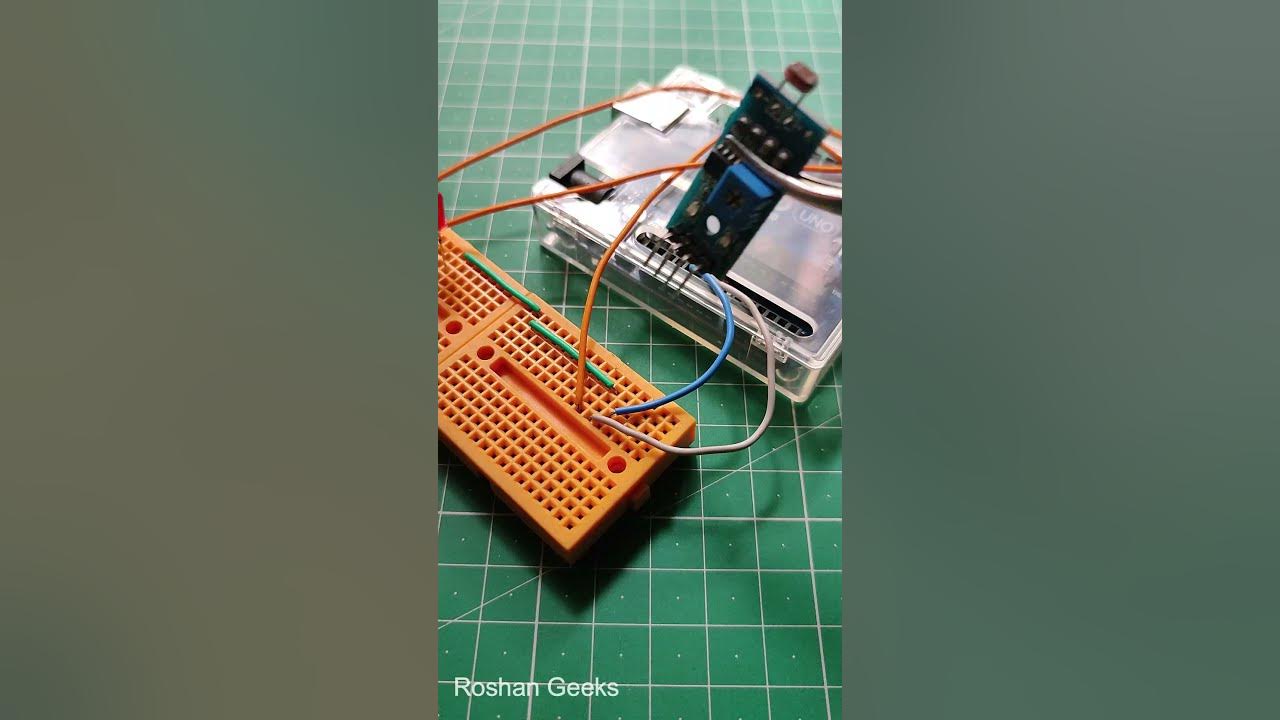 LDR Module with LED and Arduino Uno.#shorts #short #viralshort #ldr ...