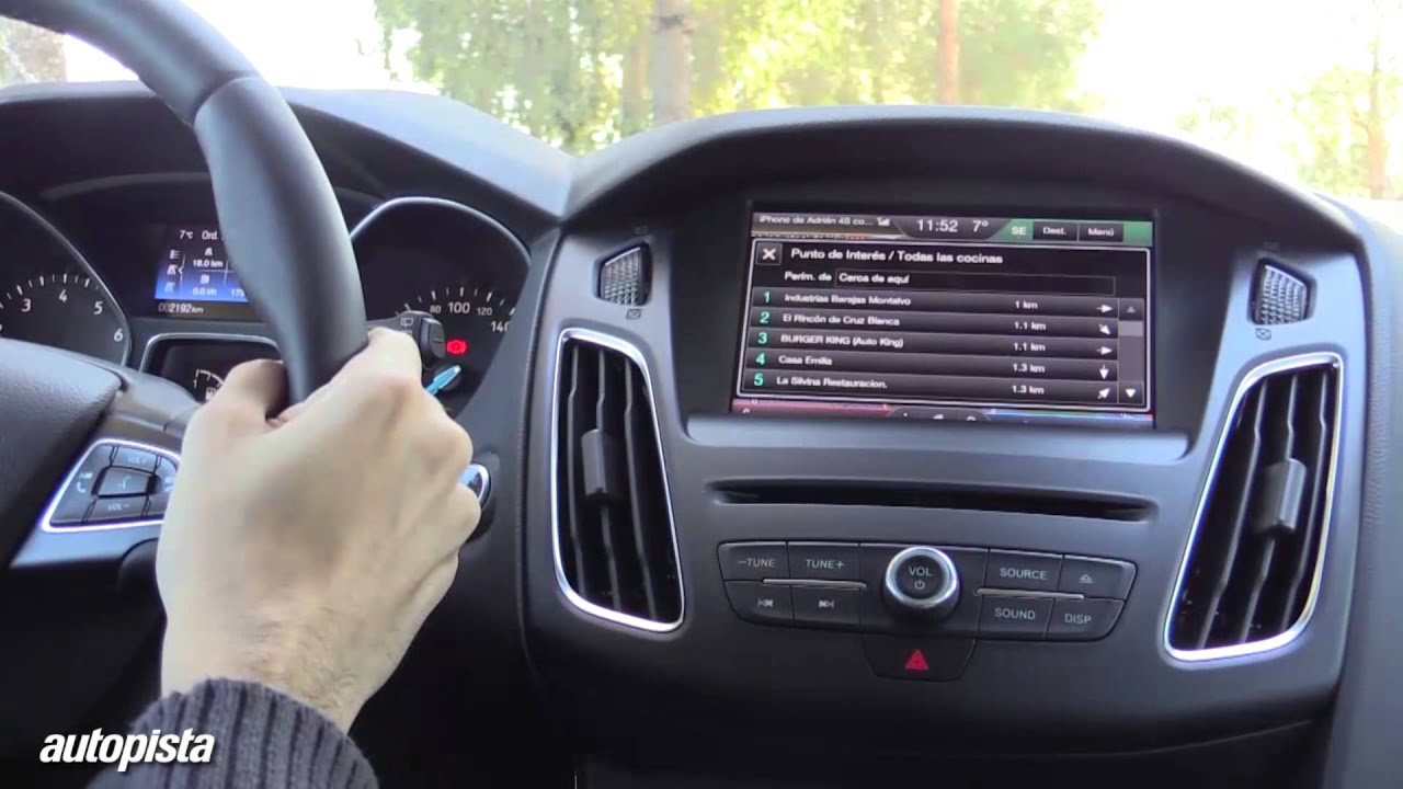 Analizamos el sistema multimedia del Ford Focus - YouTube