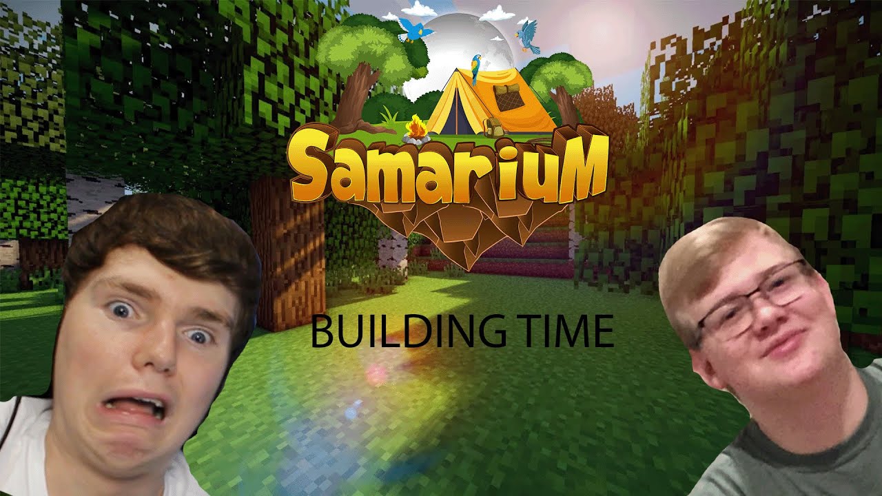 Playing Mince raft samarium smp (building time) - YouTube