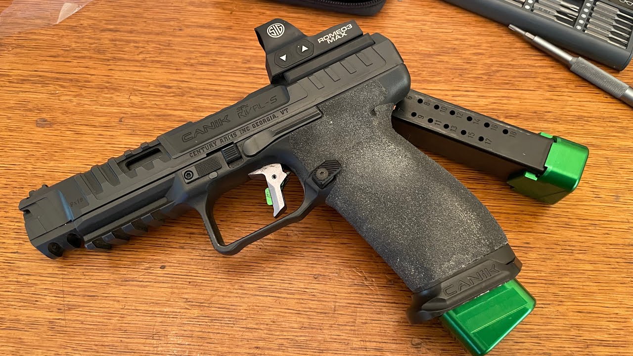 Canik Rival S Freedom Smith Trigger Install - YouTube