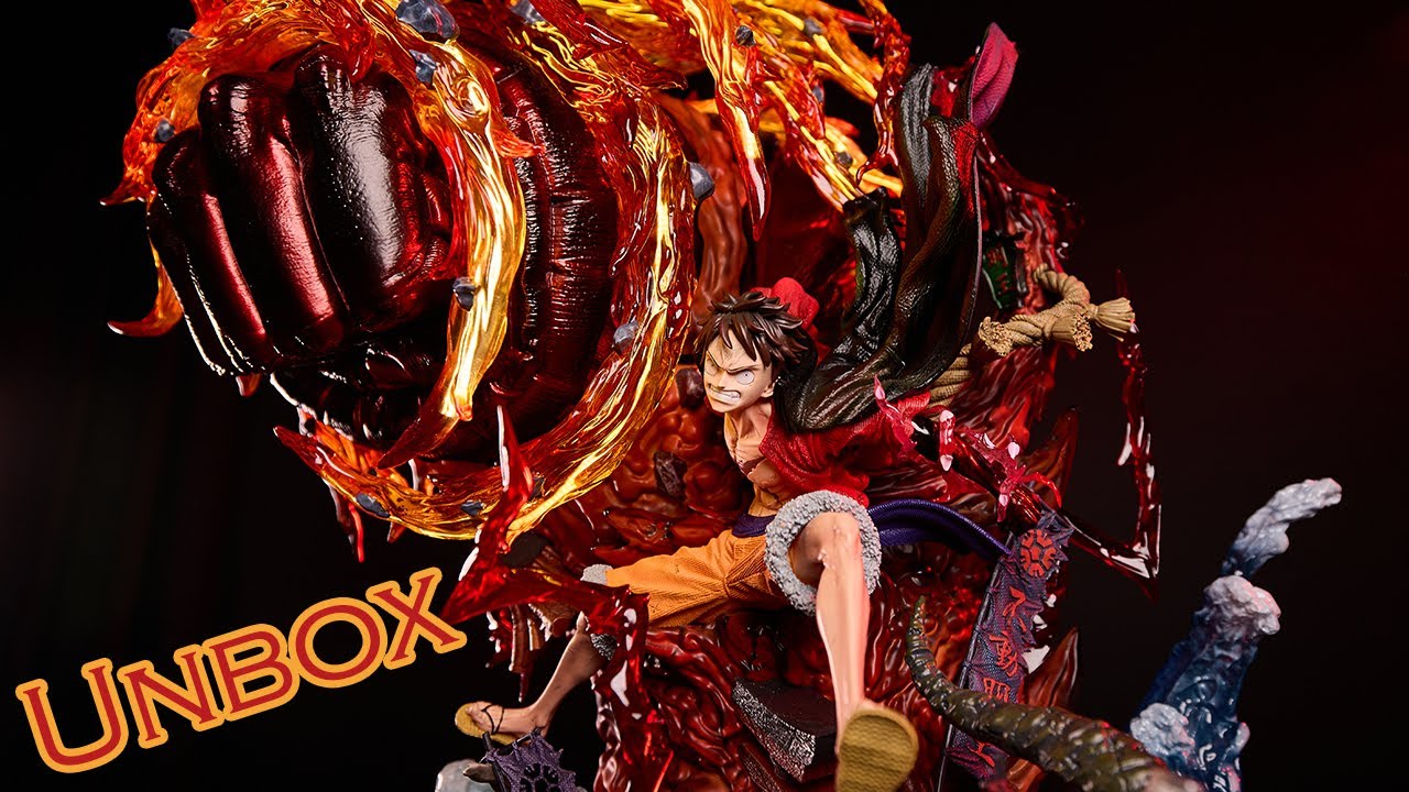 Luffy Red Roc Monkey D Studio ( recast ) - One Piece . - YouTube