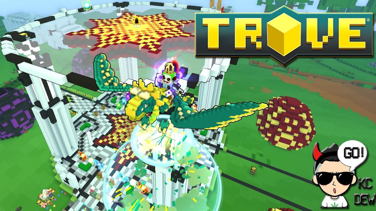 Trove : วิธีทำ PINATA DRAGON IN TROVE! Tysorion โยนม้ากันโคตรเยอะ - YouTube
