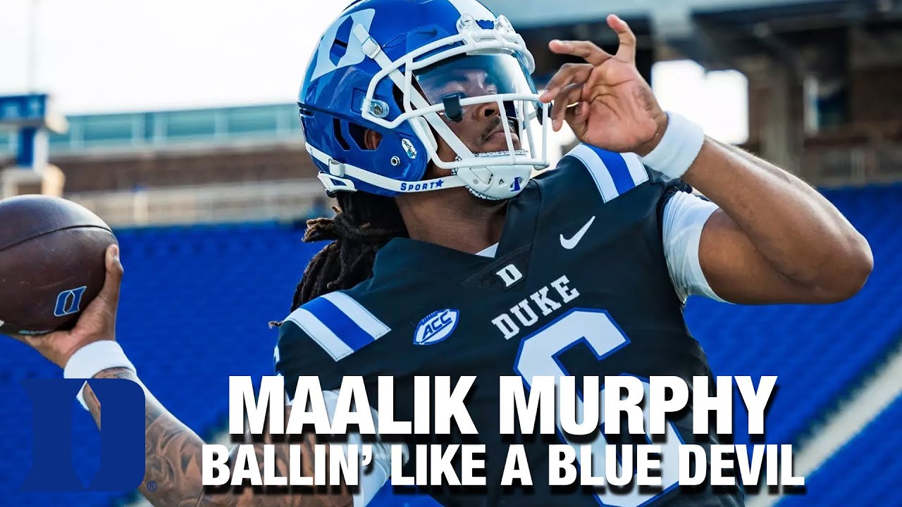 Duke QB Maalik Murphy: Ballin' Like A Blue Devil - YouTube