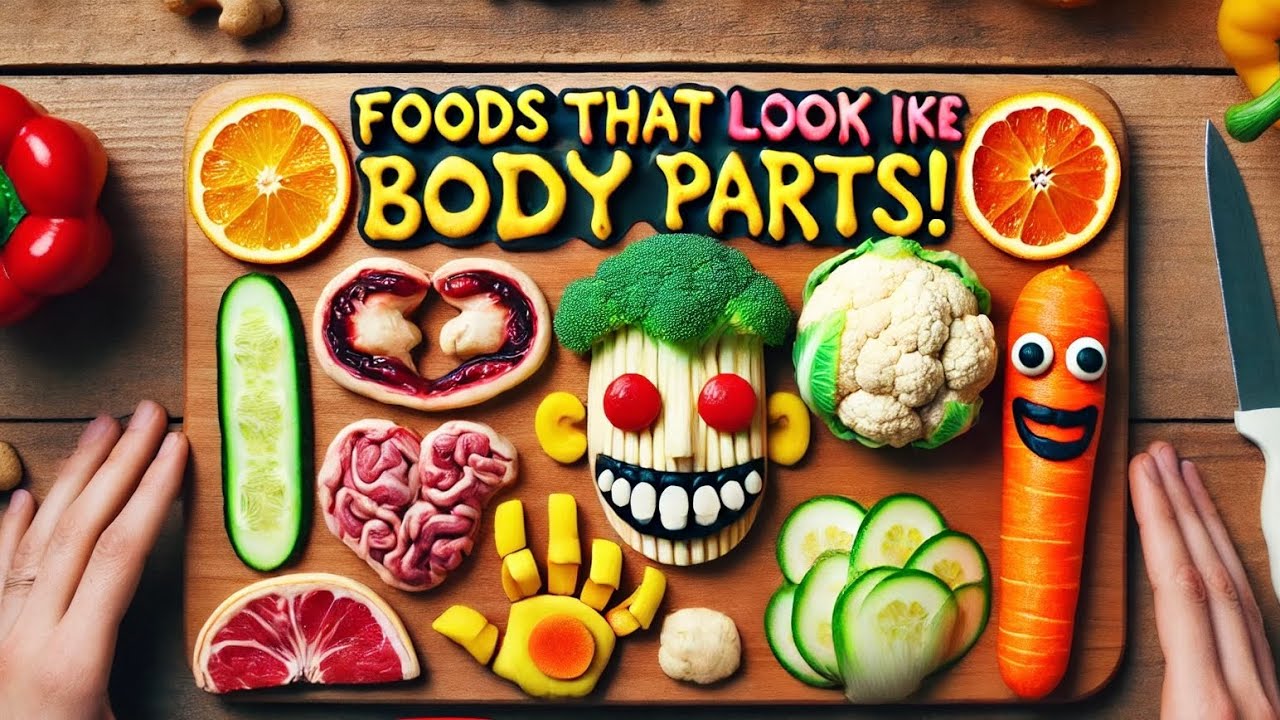 Foods That Look Like Body Parts ! Science Vs Nature | - YouTube