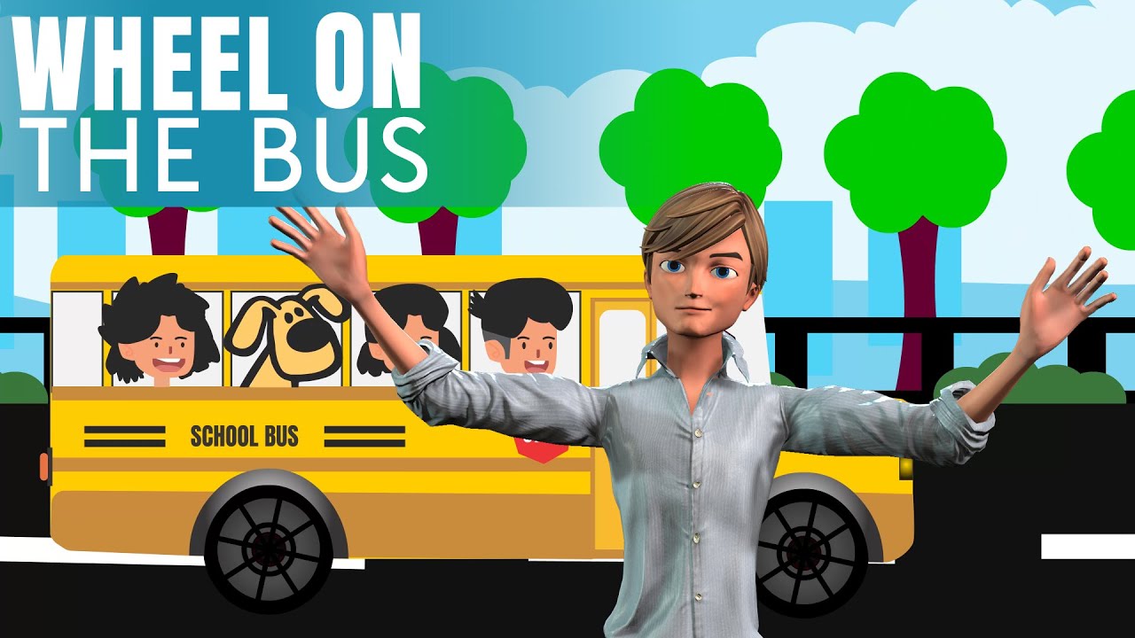 wheel on the bus | nursery rhymes the wheels on the bus | taqwakidiary ...