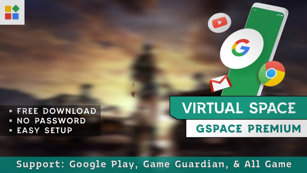 Virtual Android 15+ GSPACE, Support Game Guardian, Support Semua Game Termasuk Genshin Impact ...
